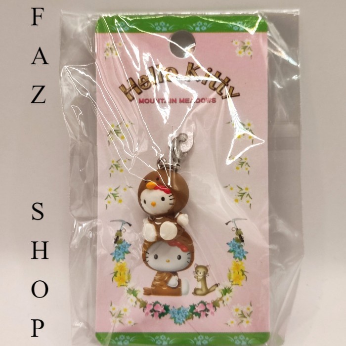 Jual MAINAN HELLO KITTY STRAP MOUNTAIN MEADOWS JAPAN KEYCHAIN FIGURE ...