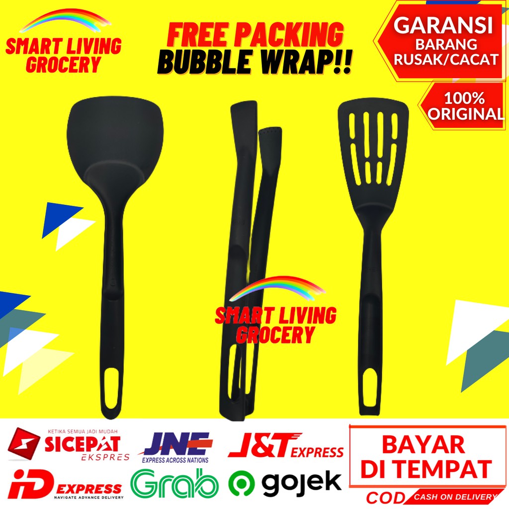 Jual SPATULA SUTIL ALAT PENGADUK PENGGORENGAN TEFLON WAJAN IKEA ...