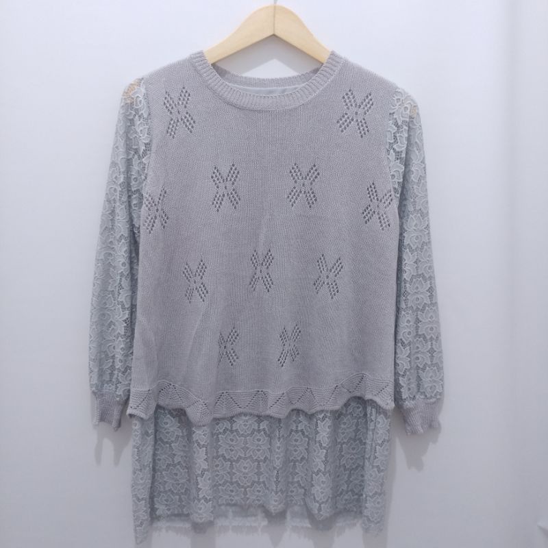 Jual 123 Jamong Gray Brocade | Shopee Indonesia
