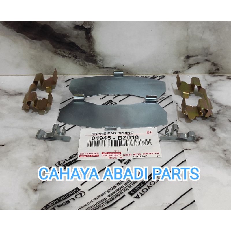 Jual BRAKE PAD SPRING PLAT KUKU KAMPAS REM DEPAN AVANZA XENIA | Shopee ...