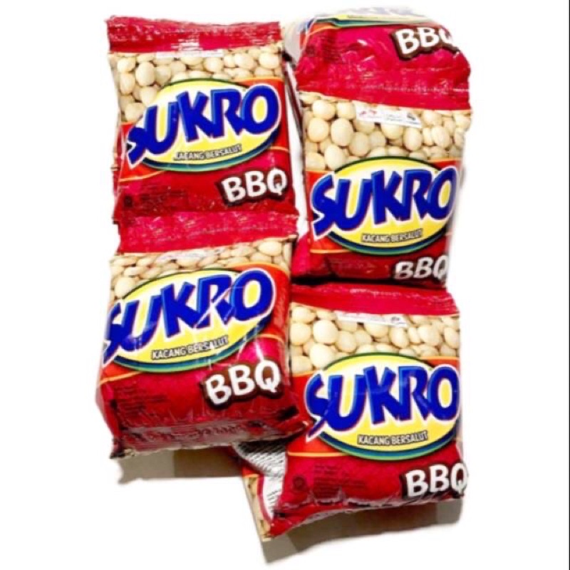Jual KACANG SUKRO ATOM RENCENG ISI 10 BUNGKUS RASA ORIGINAL, BBQ, KRIBO ...