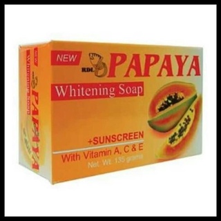 Jual SABUN ORIGINAL RDL Papaya Brightening Soap 90 gram - Sabun Pepaya ...