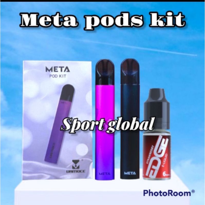 Jual VAPEE VAPOOR POD META FULLSET SIAP PAKAI | Shopee Indonesia