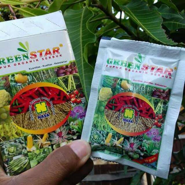 Jual Pupuk Green Star Nasa Untuk Semua Jenis Tanaman sayuran bunga buah ...