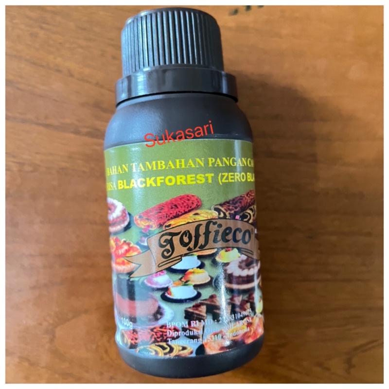 Jual Toffieco rhum ZERO Blackforest 100gr rum perisa kue perasa ...