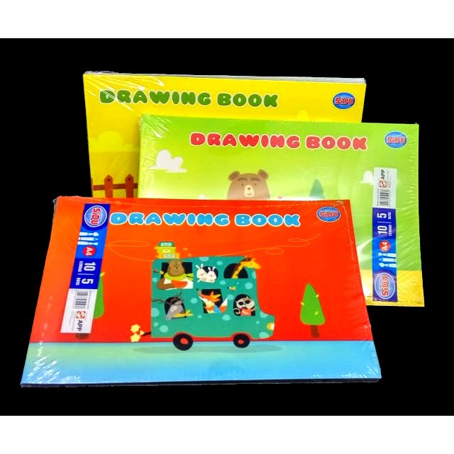 Jual Buku menggambar buku gambar sidu A4 / Drawing book murah ecer ...