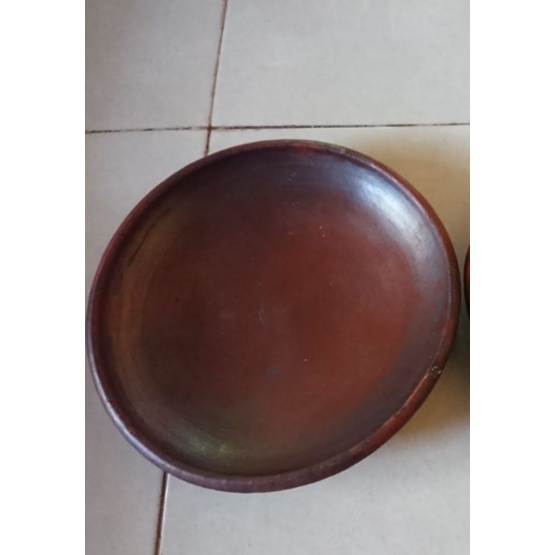 Jual PIRING GERABAH TANAH LIAT D-24 CM | Shopee Indonesia