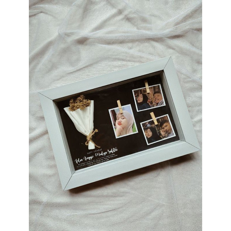 Jual RUSTIC FRAME/KADO WISUDA/KADO ULANG TAHUN/KADO PERNIKAHAN MURAH ...