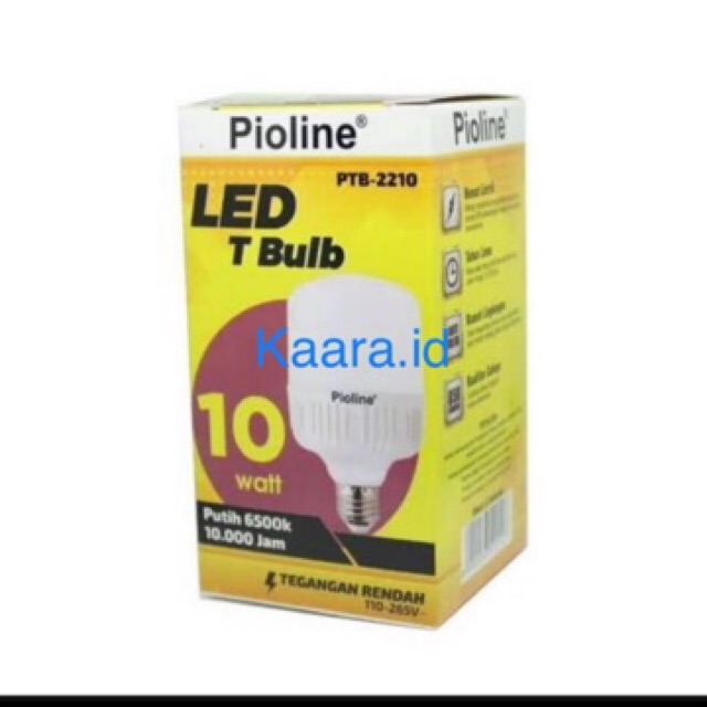 Jual Lampu Led Tabung Murah Kapsul Pioline 10 Watt Putih Led T Bulb | Shopee Indonesia