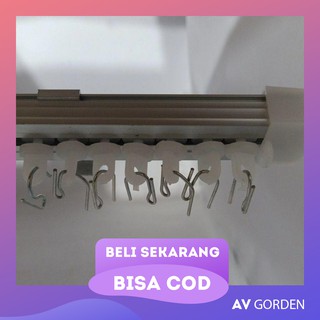 Jual Besi Rel Gorden Rail Rell Besi Kotak Besi Aluminium Alkan Komplit ...
