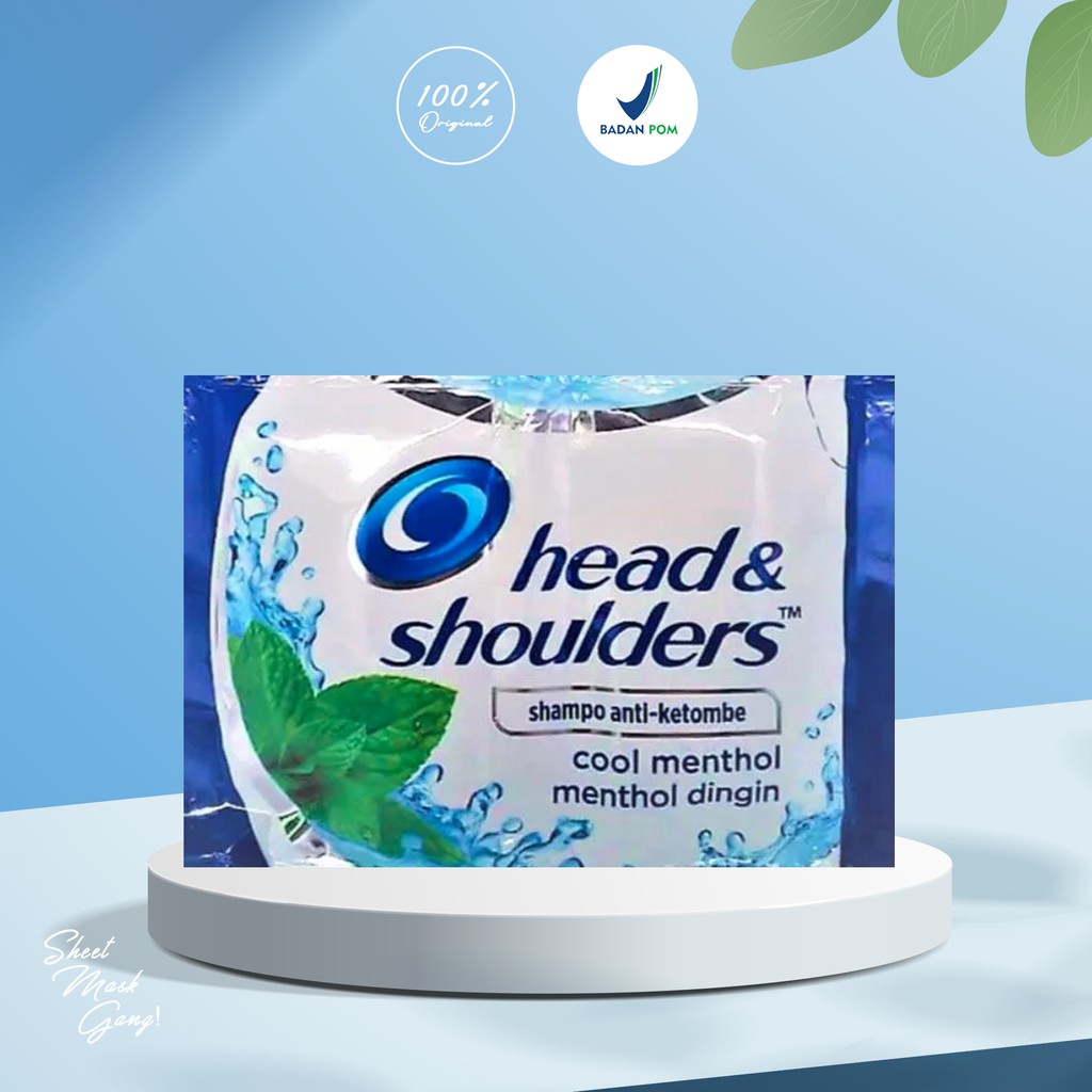 Jual Head & Shoulders Cool Menthol Shampoo Sachet 10ml | Shopee Indonesia