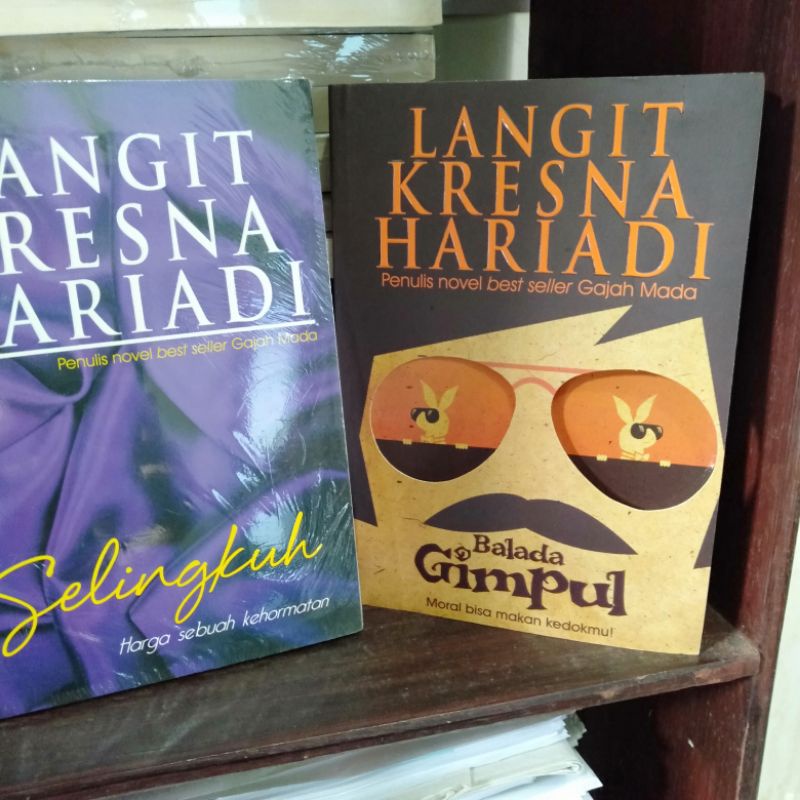 Jual Novel BALADA GIMPUL (BUKU LANGIT KRESNA HARIADI) | Shopee Indonesia