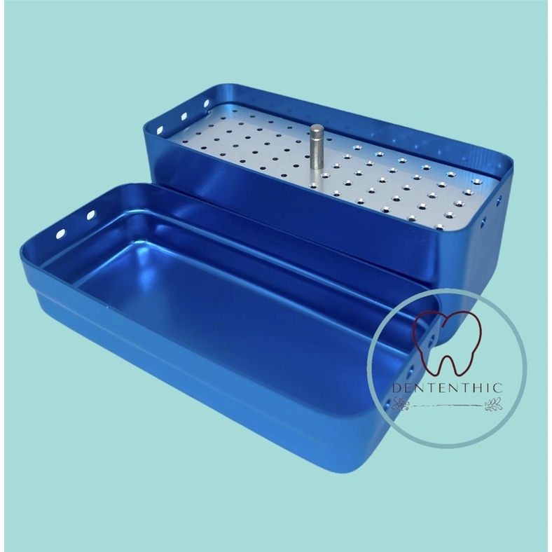 Jual Endo box File / Aluminum alloy sterilization box / k-file holder ...