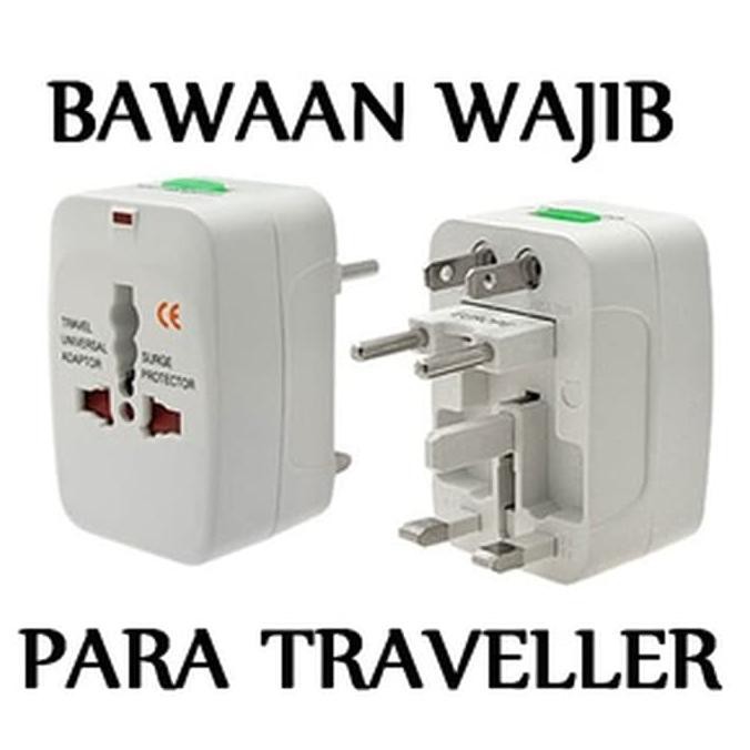 Jual Universal Travel Adaptor - International Power Plug | Steker ...
