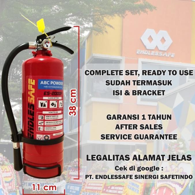 Jual Apar 2Kg Isi Abc Powder Komplit Set /Fire Extinguisher/ Tabung Pemadam | Shopee Indonesia