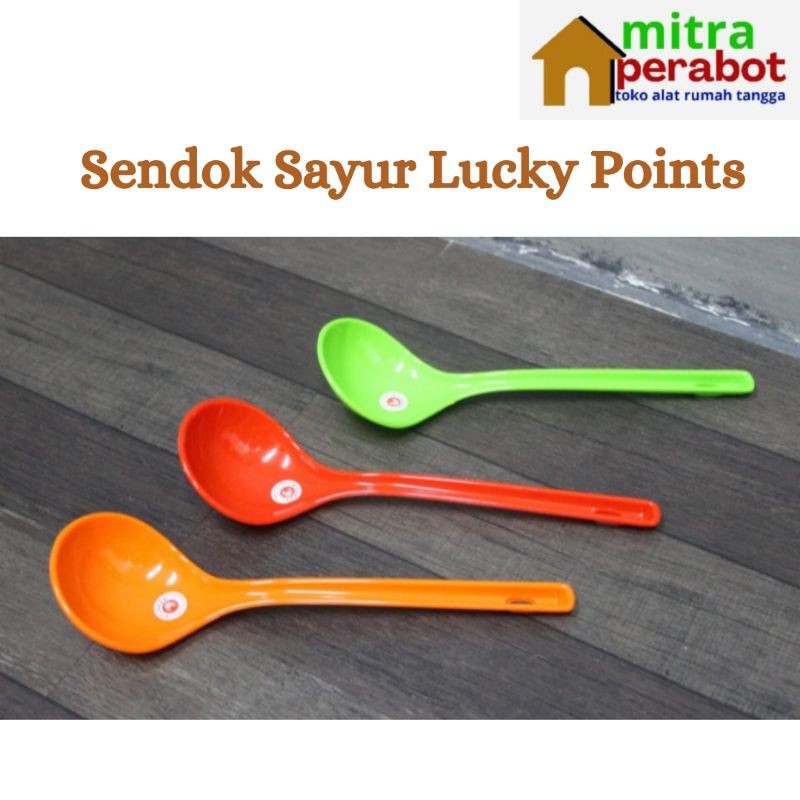 Jual Sendok sayur Es Buah Es campur lucky points plastik centong kuah ...