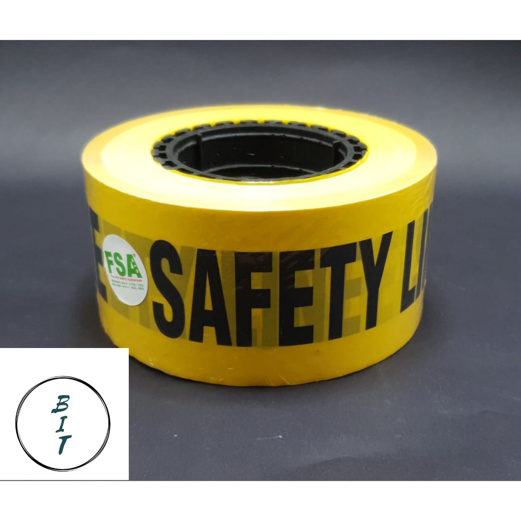 Jual Police Line/Barricade Line/Safety Line Ukuran 3 inch x 300 meter ...