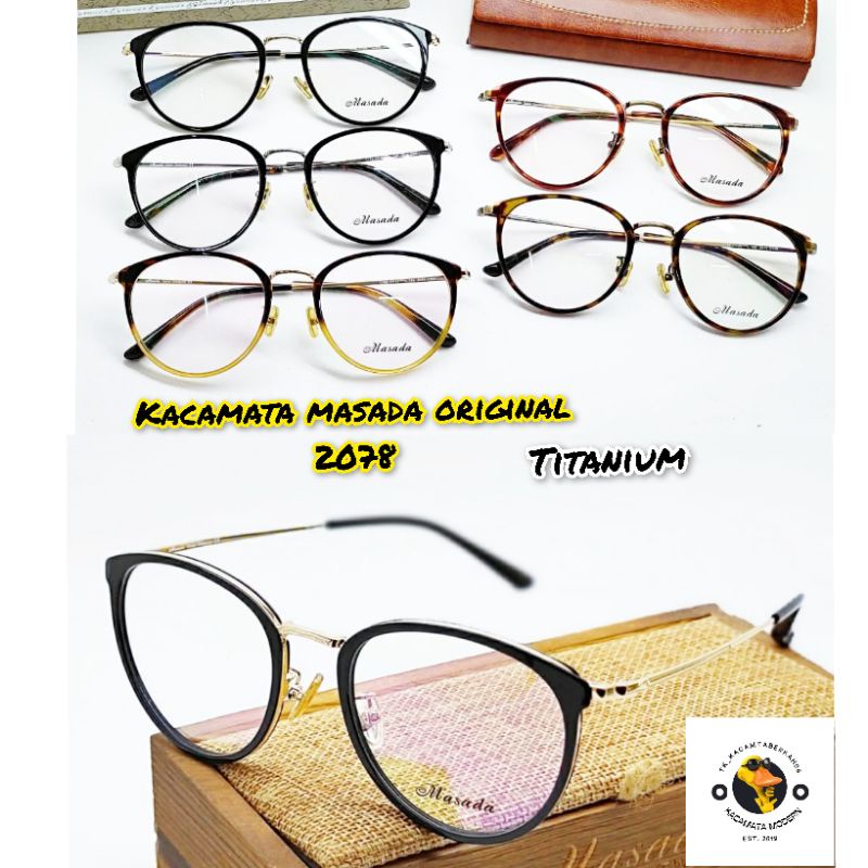Jual Frame kacamata masada 2078 Original made swiss | Shopee Indonesia