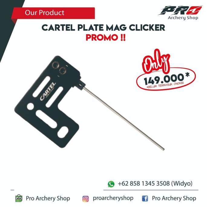 Jual CLICKER PLATE MAGNETIC CARTEL | Shopee Indonesia