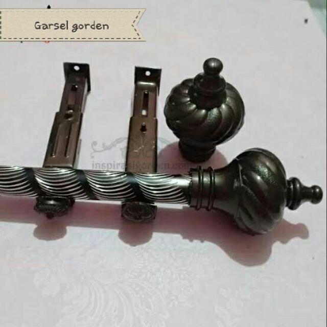Jual Garsel gorden ( Batang Gorden Besi Rolet Tanpa alat ) | Shopee ...