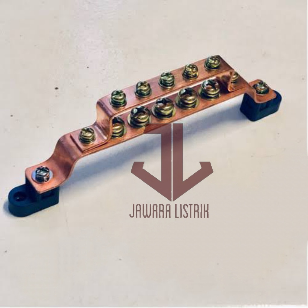 Jual BUSBAR NOL ARDE PLAT TEMBAGA TEBAL 7 + 5 BAUT MASKO PREMIUM ...