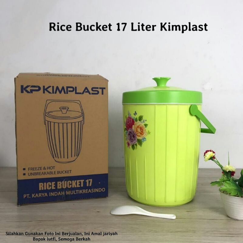Jual Rice Bucket 17 Liter | Shopee Indonesia
