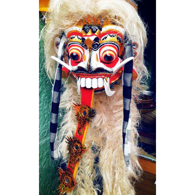 Jual Topeng rangda kayu no 1 | Shopee Indonesia