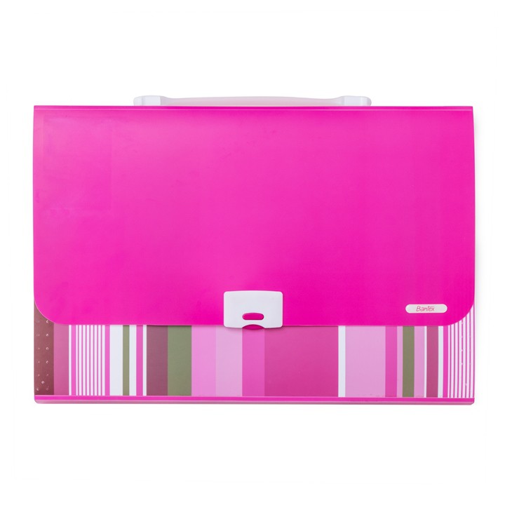 Jual Bantex Fancy Stripes Expanding File (13 Pocket) Folio Pink 3608 19 ...