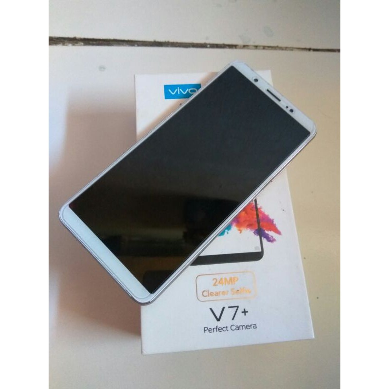 Jual vivo v7+ (plus),,ram 4/64,, second,fullset original | Shopee Indonesia
