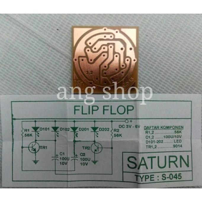 Jual PCB Flip Flop Saturn S-045 S045 |100 % Berkualitas | Shopee Indonesia
