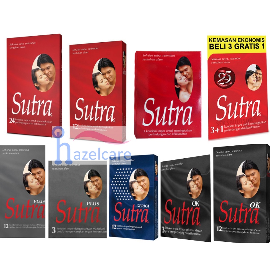 Jual SAFETY PACKAGING SUTRA Plus Condom Kondom Tisu Tissue Classic isi ...