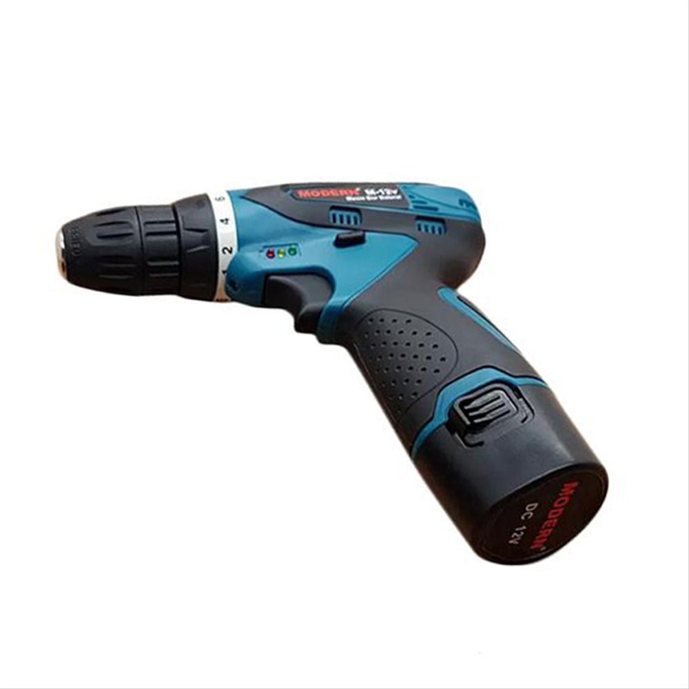 Jual MODERN M-12V MESIN BOR CHARGER - CORDLESS DRILL 12 V - 1 BATERAI ...