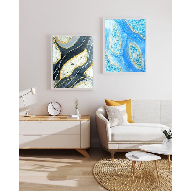 Jual Lukisan Dinding / Lukisan Dinding Aesthetic / Lukisan Dinding ...