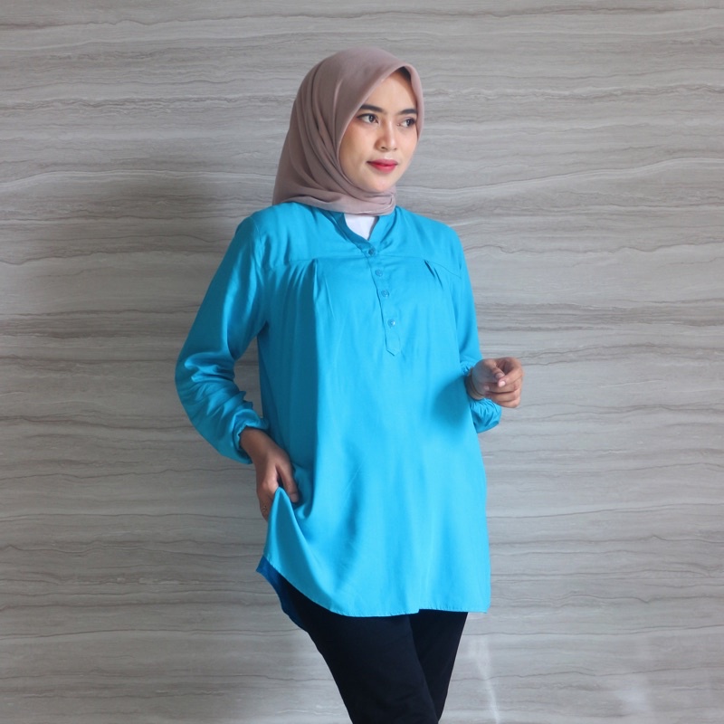 Jual Blus Polos Navy - Polos Dark Blue - Biru BCA - Royal Blue - Deep Sky Blue - Polos Biru Muda ...