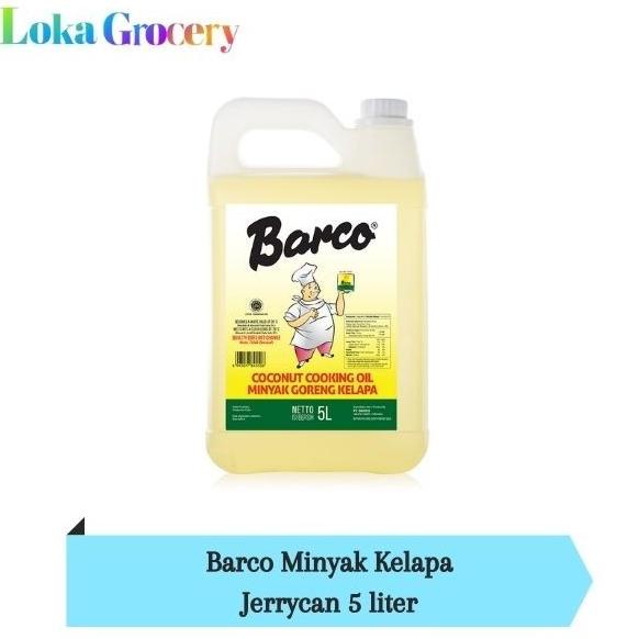 Jual BARCO MINYAK GORENG KELAPA JERRYCAN 5 LITER FDGDG5416 | Shopee ...