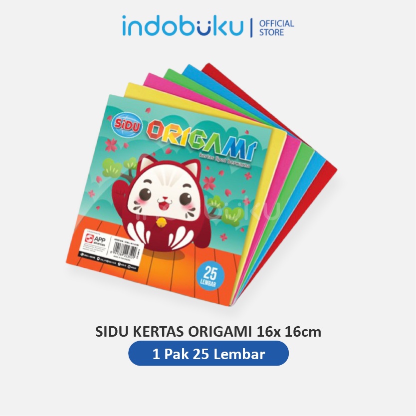 Jual Kertas Sidu Origami 16 x 16 cm | Shopee Indonesia