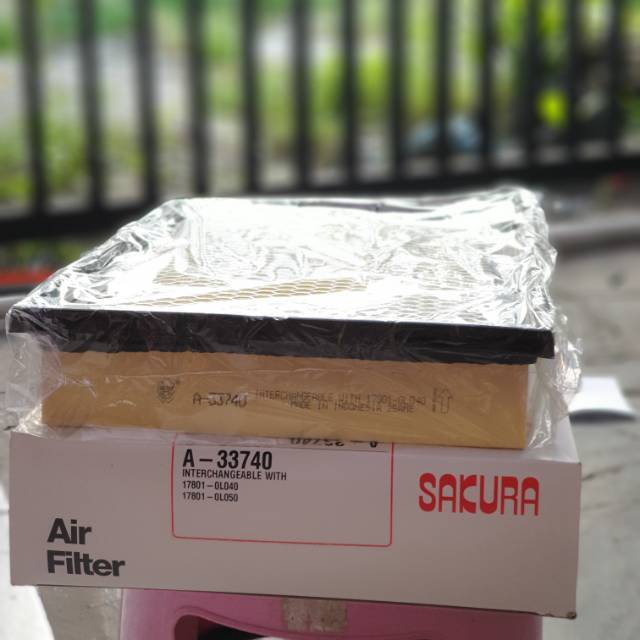 Jual Filter Udara Innova Reborn Fortuner VRZ Hilux Revo merek sakura ...
