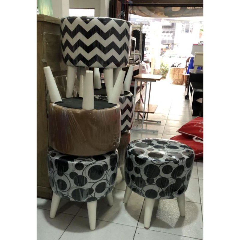 Jual Sofa Puff Minimalis(Bisa Request Warna Kain puff) | Shopee Indonesia