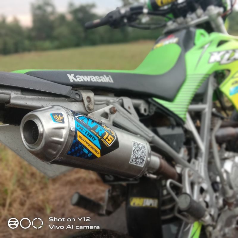 Jual Knalpot crf KLX d-tracker avr15 original prodak (PNP) | Shopee ...