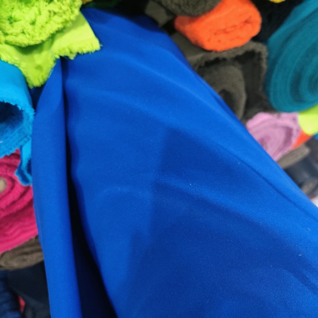 Jual Bahan Mikro Tipis, Bahan Training, Kode No 4 Warna Biru Benhur | Shopee Indonesia