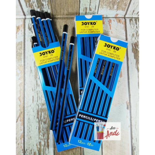 Jual Pensil Joyko 2B 6161 (12Pcs) | Shopee Indonesia