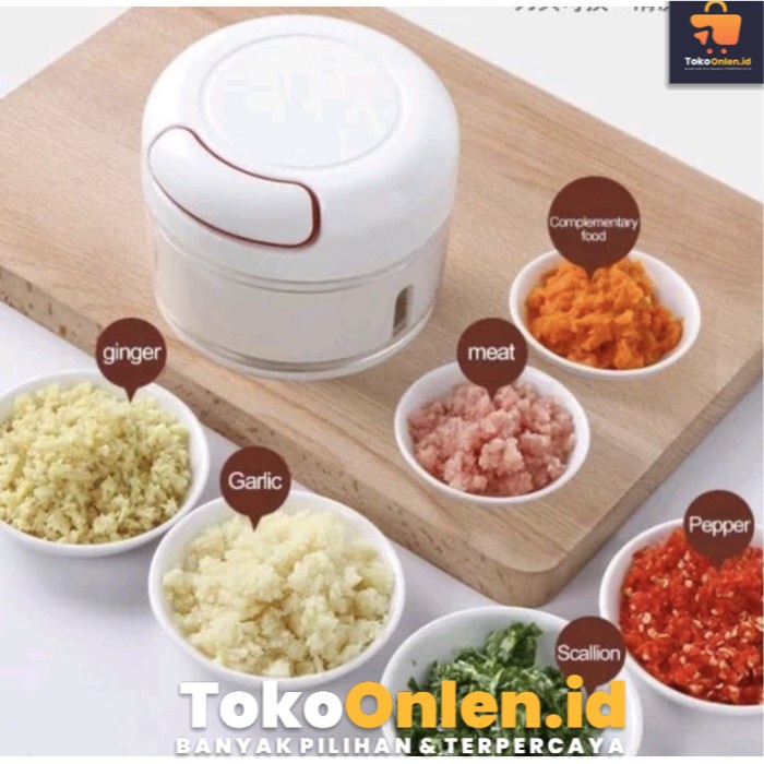 Jual MINI FOOD CHOPPER Mini Speedy Chopper Blender Tangan Pemotong ...