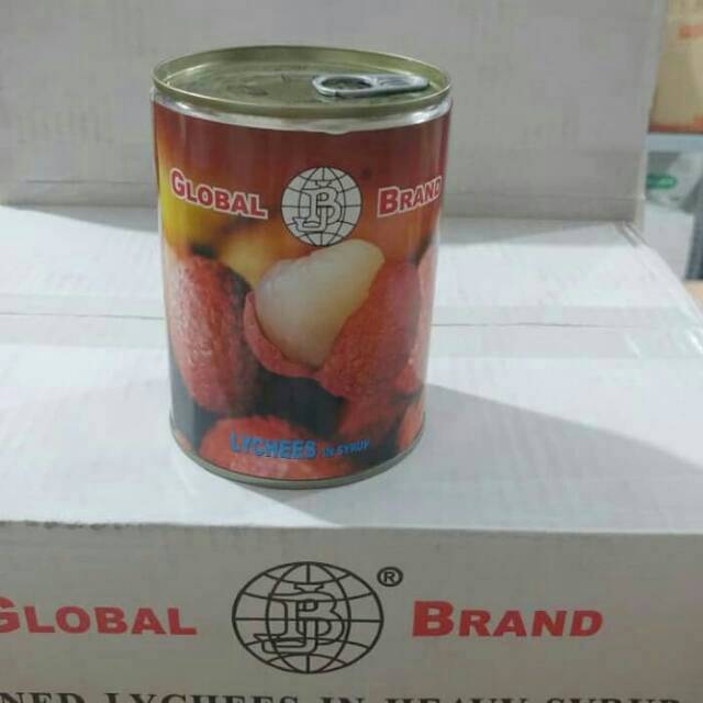 Jual Buah Kaleng Leci/ Lychee Can KARTONAN | Shopee Indonesia