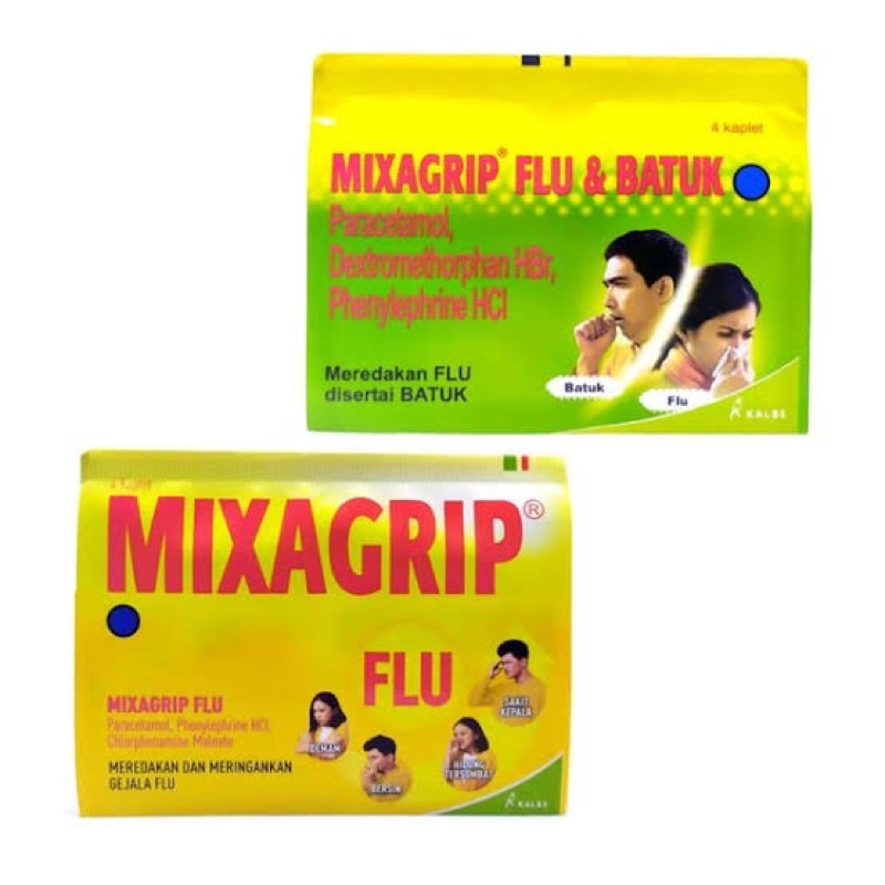 Jual MIXAGRIP Flu / Flu & Batuk Tablet | Shopee Indonesia