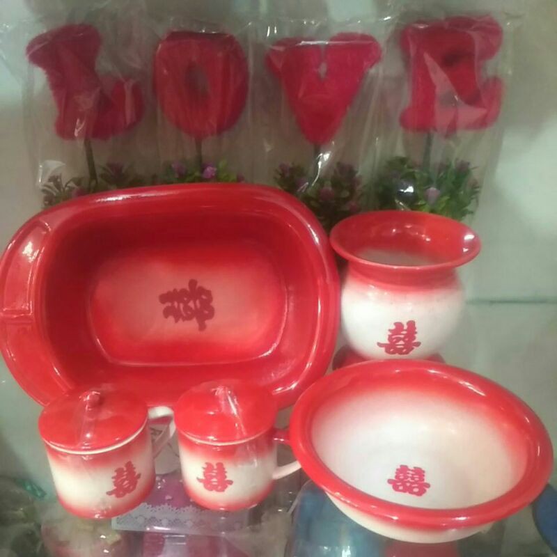 Jual miniatur dowry set/miniatur pispot | Shopee Indonesia