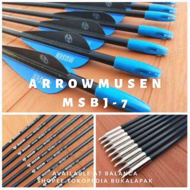 Jual Arrow MUSEN MSBJ-7 - Arrow Fiber OD7mm - MUSEN Fiberglass Arrow ...