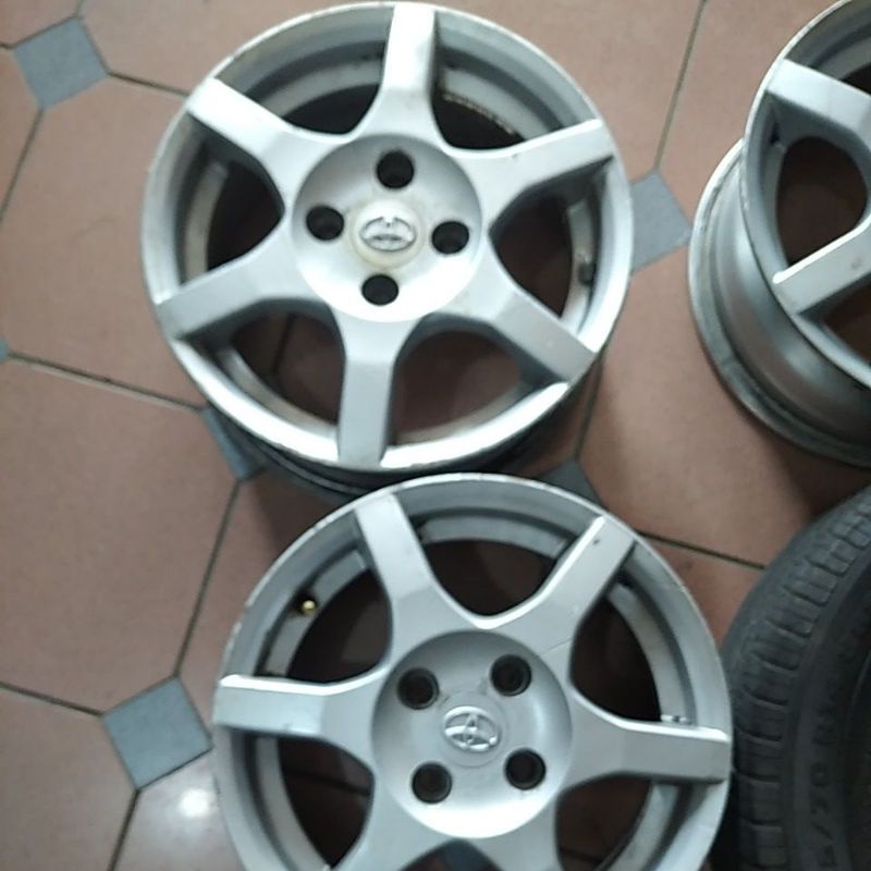 Jual velg mobil std baleno r14 velg aja | Shopee Indonesia