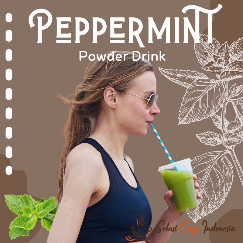 Jual Bubuk Minuman Peppermint 1 kg Powder Drink Solusi Cafe Indonesia ...