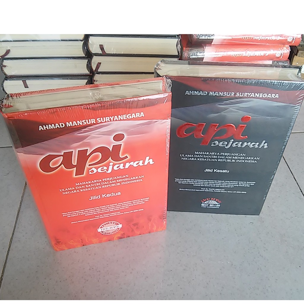 Jual Paket Buku Api Sejarah Jilid 1 dan 2 - Ahmad Mansur Suryanegara ...