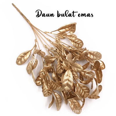 Jual Bosca Living - Hiasan Daun Gold / Hiasan Ruangan Daun Gold Mewah ...
